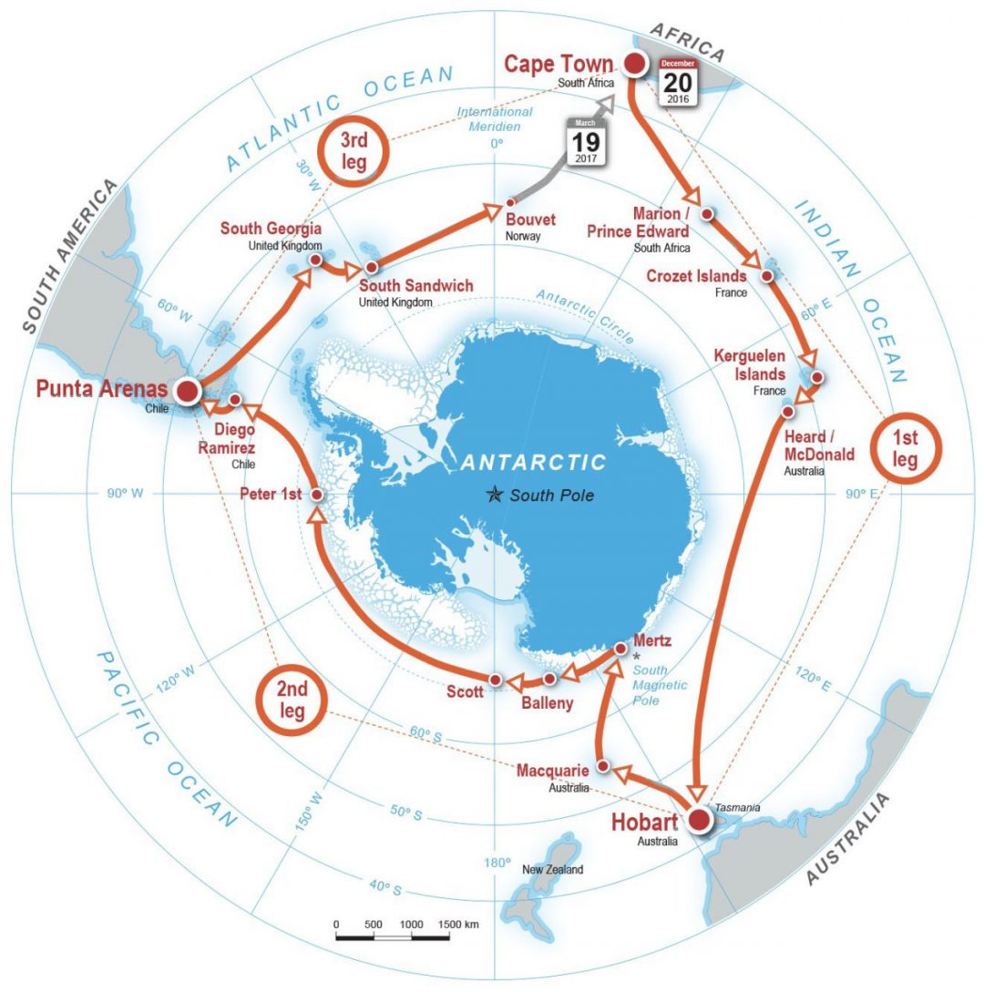 The Circumnavigation of Antarctica in the Name of Science | Iridium ...